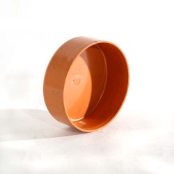 160mm Drainage Pipe End Cap - www.drainagefittings.co.uk