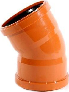 110mm 30° Double Socket Bend - www.drainagefittings.co.uk