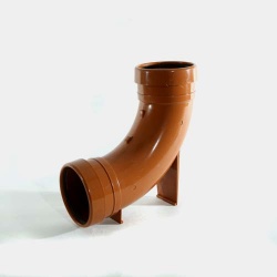 110mm 87.5° Double Socket Rest Bend (Extended Foot) - www ...