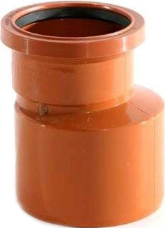 110mm x 82mm Level Invert Reducer - www.drainagefittings.co.uk