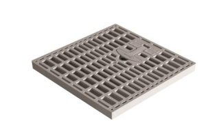 300mm x 300mm Catch Basin Grating with Integral Handle | Drainage ...