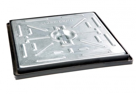 300mm x 300mm Galvanised Steel Cover 5Tonne - www.drainagefittings.co.uk