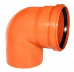 110mm 87° Single Socket Elbow | Drainage fittings - www ...