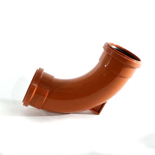 110mm 87.5° Double Socket Rest Bend | Drainage fittings - www ...
