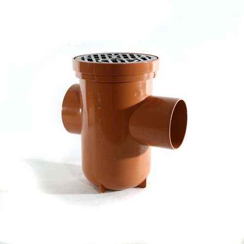 110mm Back Inlet Bottle Gully (Roddable) - www.drainagefittings.co.uk