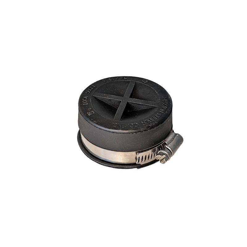 Mission Rubber Stop End Cap (63-50mm) - www.drainagefittings.co.uk