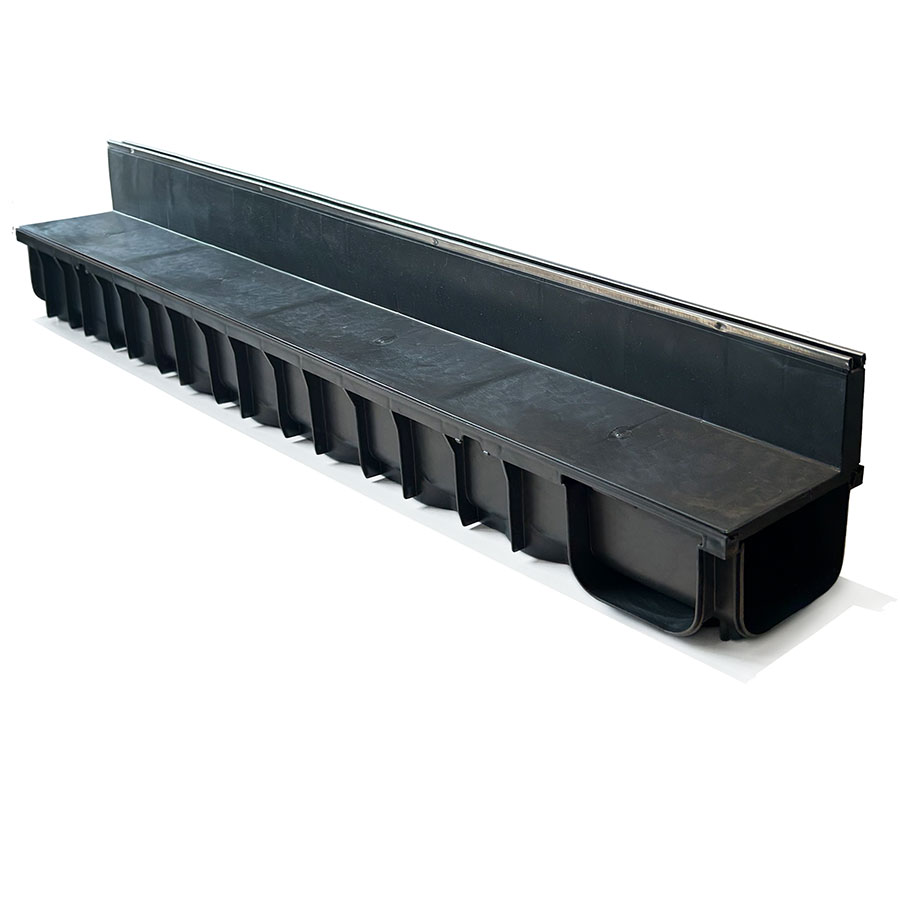 DekDrain Vela Edge Drainage Channel x 1m 87mm Upstand | Drainage ...