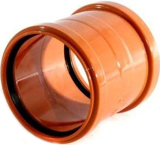 160mm Underground Drain Repair/Slip Coupling - www.drainagefittings.co.uk