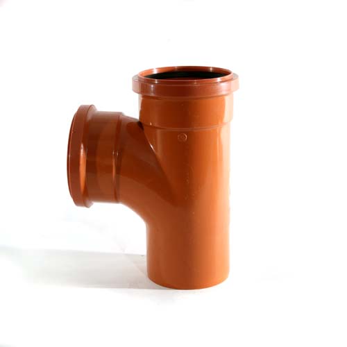 110mm 87° Double Socket Junction - www.drainagefittings.co.uk