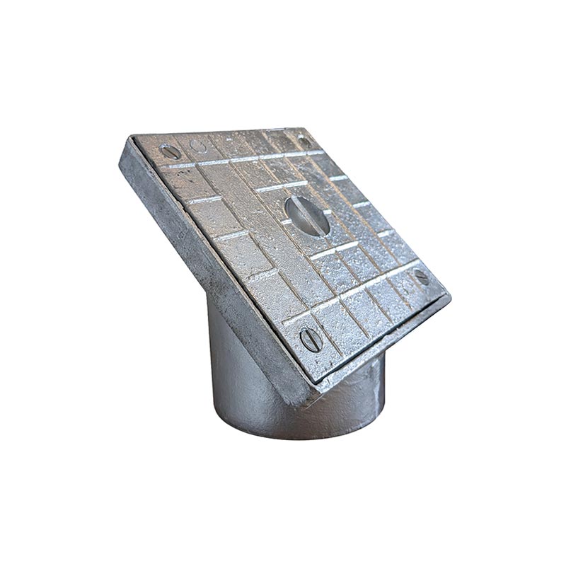 110mm Square Aluminium Rodding Eye - www.drainagefittings.co.uk