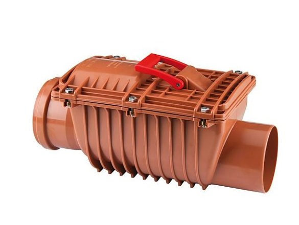 110mm Backwater Valve Double Flap - Capricorn - www.drainagefittings.co.uk