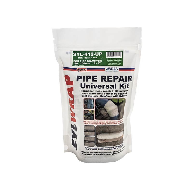 Sylwrap Universal Pipe Repair Kit (50mm - 100mm pipes) - www ...